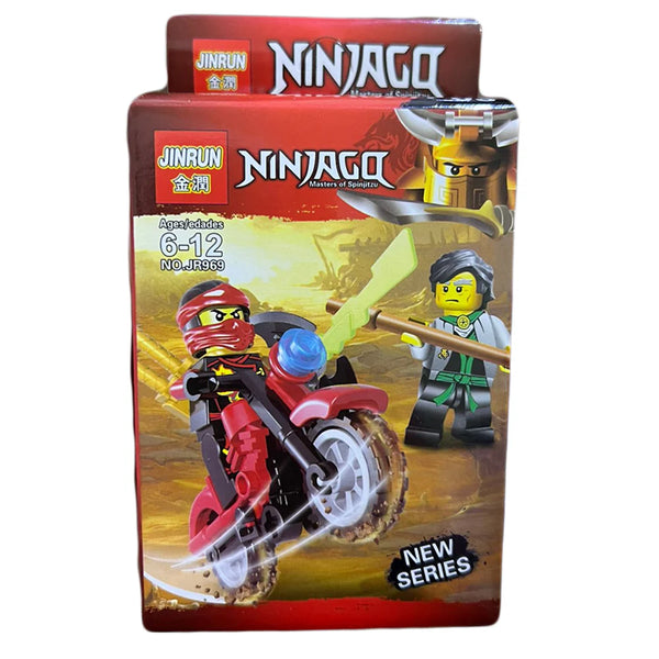 Mini Ninjas with Mini Motorcycle Building Blocks - Action-Packed Fun f ...