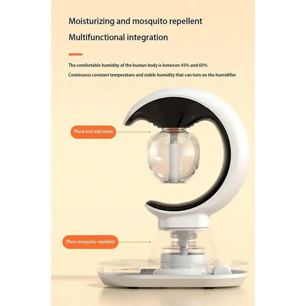 2 In 1 Electric Humidifier And Mosquito Repellent Lamp/kq622 - Karout Plus